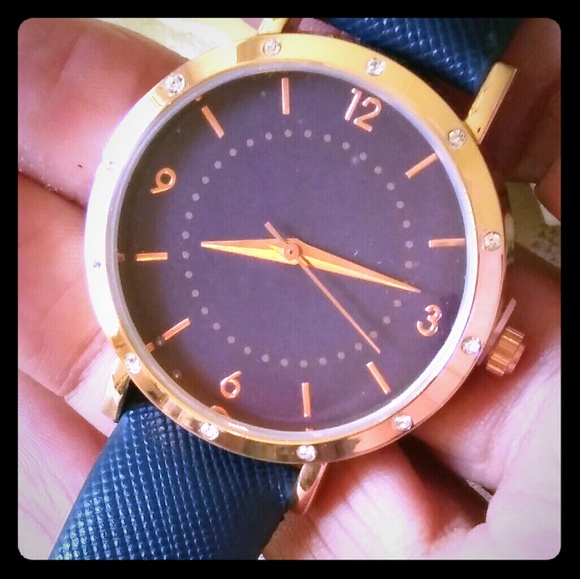 LBVYR | Accessories | Vintage Crystal Accent Watch | Poshmark